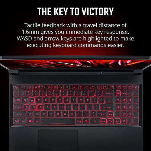 Acer Nitro 5 15.6" FHD 144Hz Gaming Notebook, Intel Core i7-11800H Processor, NVIDIA GeForce RTX 3050 Ti, 4 Ports, Killer Wi-Fi, Backlit Keyboard, HDMI, Webcam, Win 11 Home (64GB RAM | 2TB SSD)