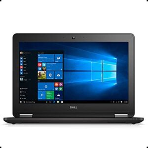 dell latitude e7270 touch screen ultrabook business laptop (intel core i7-6600u, 16gb ram, 512gb ssd, hdmi, wifi, sc card reader, camera) win 10 pro (renewed)