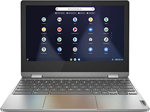 Lenovo - Flex 3 11" 2-in-1 Chromebook Laptop - Mediatek MT8183 - 4GB Memory - 32GB eMMC - Arctic Grey