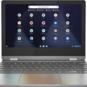 Lenovo - Flex 3 11" 2-in-1 Chromebook Laptop - Mediatek MT8183 - 4GB Memory - 32GB eMMC - Arctic Grey