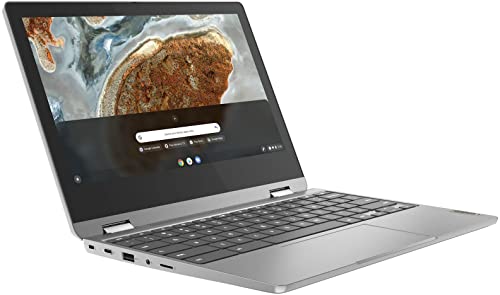 Lenovo - Flex 3 11" 2-in-1 Chromebook Laptop - Mediatek MT8183 - 4GB Memory - 32GB eMMC - Arctic Grey