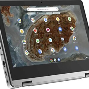 Lenovo - Flex 3 11" 2-in-1 Chromebook Laptop - Mediatek MT8183 - 4GB Memory - 32GB eMMC - Arctic Grey