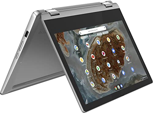 Lenovo - Flex 3 11" 2-in-1 Chromebook Laptop - Mediatek MT8183 - 4GB Memory - 32GB eMMC - Arctic Grey