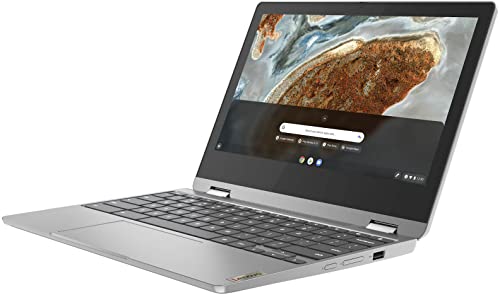 Lenovo - Flex 3 11" 2-in-1 Chromebook Laptop - Mediatek MT8183 - 4GB Memory - 32GB eMMC - Arctic Grey