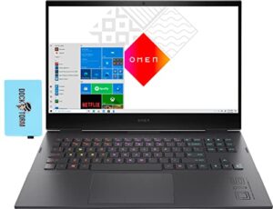 hp omen 16 gaming & entertainment laptop (amd ryzen 7 5800h 8-core, 16gb ram, 512gb ssd, geforce rtx 3050 ti, 16.1″ full hd (1920×1080), wifi, bluetooth, webcam, win 10 home) with hub