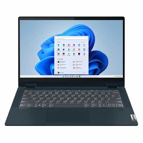 Lenovo Flex 5 14" 2-in-1 Touchscreen 82HS00R6US Laptop Tablet i3-1115G4 Processor 8GB DDR4 256GB M.2 NVMe™ TLC Solid State Drive (Renewed)