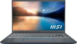 2022 msi prestige 14evo 14″ fhd ips evo platform business laptop intel 11th i7-1195g7 32gb ddr4 1tb nvme ssd iris xe graphics backlit keyboard w/ fp reader windows 11 pro w/ 32gb usb drive