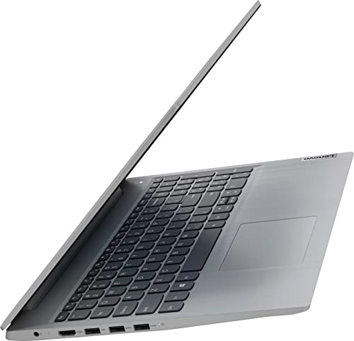 Lenovo IdeaPad 3i 15.6" Touchscreen Laptop Computer, Intel Core i3-1115G4 (Beat i5-10210U), 8GB DDR4 RAM, 512GB PCIe SSD, WiFi 6, Bluetooth 5.0, Platinum Grey, Windows 11 S, BROAG Extension Cable