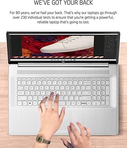 HP 2023 17.3" HD+ (1600 x 900) Touchsreen Laptop, Intel Core i5-1135G7 Quad-Core Processor, 16GB RAM, 1TB SSD, Backlit Keyboard, HDMI, Wi-Fi 6 (2x2), Bluetooth, Windows 11, Silver, W/ IFT Accessories