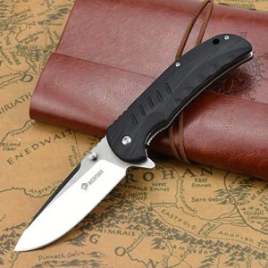 nedfoss slim d2 pocket knife with pocket clip