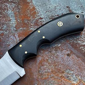 Custom Handmade High Carbon 11 Inch Tracker Knife Tactical Knife EDC Micarta Handle