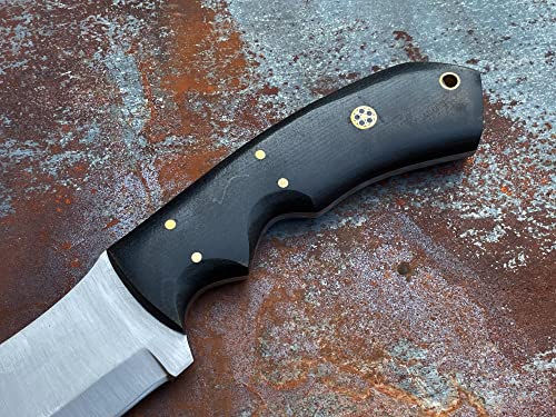 Custom Handmade High Carbon 11 Inch Tracker Knife Tactical Knife EDC Micarta Handle