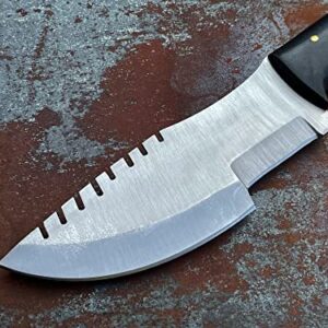 Custom Handmade High Carbon 11 Inch Tracker Knife Tactical Knife EDC Micarta Handle