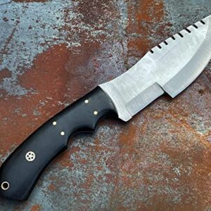 Custom Handmade High Carbon 11 Inch Tracker Knife Tactical Knife EDC Micarta Handle