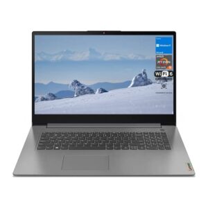 lenovo ideapad 3 laptop computer, 17.3″ fhd screen, amd ryzen 5 5625u processor, 24gb ram, 1tb ssd, media card reader, hdmi, hd camera, wi-fi 6, fingerprint reader, windows 11 home