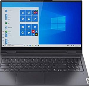 Lenovo Yoga 7i 2-in-1 15.6-inch FHD Touchscreen Premium Laptop PC, Intel Quad-Core i5-1135G7, Intel Iris Xe Graphics, 8GB DDR4 RAM, 256GB SSD, Backlit Keyboard, Windows 10 Home 64 bit, Gray