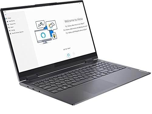 Lenovo Yoga 7i 2-in-1 15.6-inch FHD Touchscreen Premium Laptop PC, Intel Quad-Core i5-1135G7, Intel Iris Xe Graphics, 8GB DDR4 RAM, 256GB SSD, Backlit Keyboard, Windows 10 Home 64 bit, Gray