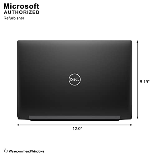 Dell Latitude 7390 Laptop, 13.3-inch FHD Touch Display, Intel Core i5-8350U Upto 3.6GHz, 8GB RAM, 256GB SSD, DisplayPort via USB-C, HDMI, Qualcomm WWAN, Wi-Fi, Bluetooth, Windows 10 Pro (Renewed)