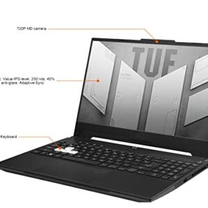 ASUS TUF Dash F15 15.6" 144Hz (Intel 12th Gen i7-12650H, 32GB DDR5 RAM, 1TB PlCe SSD, Geforce RTX 3070 8GB) Thin Bezel Gaming Laptop, Thunderbolt 4,Backlit KB, IST Computers Cable, Win 11 Home