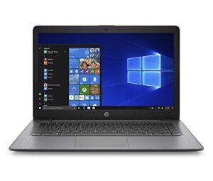 hp stream 14-inch laptop, intel celeron n4000, 4 gb ram, 64 gb emmc, windows 10 home in s mode with office 365 personal for 1 year (14-cb186nr, brilliant black) (9mv74ua#aba)