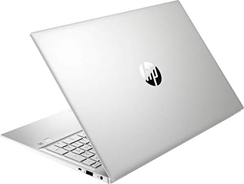 HP 2022 Pavilion 15.6" FHD Touchscreen Laptop 12th Gen 10-Core Intel i7-1255U 32GB DDR4 1TB NVMe SSD NVIDIA GeForce MX550 HDMI USB-C WiFi-6 Bluetooth Backlit Keyboard Windows 11 Pro w/ 32GB USB