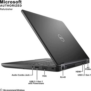 Dell Latitude 5490 Business Laptop 14" FHD (1920 x 1080) Display, Intel 1.7 GHz Core i5-8350U, 16GB RAM 960GB SSD, HDMI, USB-C, Webcam, Windows 10 Pro (Renewed)