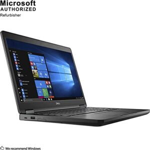 Dell Latitude 5490 Business Laptop 14" FHD (1920 x 1080) Display, Intel 1.7 GHz Core i5-8350U, 16GB RAM 960GB SSD, HDMI, USB-C, Webcam, Windows 10 Pro (Renewed)