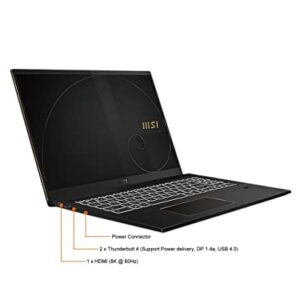 MSI Summit E16 Flip 16” QHD+ 120Hz Touchscreen 2-in-1 Business Laptop (Intel i7-1195G7, 16GB RAM, 2TB SSD, RTX 3050) Long-Battery Life, Backlit, Killer WiFi 6E, Thunderbolt 4, Fingerprint, Win 11 Pro