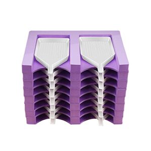 mabstr hopbucan 16 slots diamond painting tray organizer diamond painting accessories tray diamond painting tools kits organizer purple