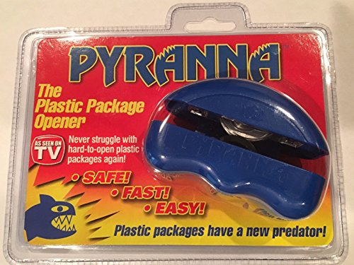 New! Pyranna Plastic Package Opener, Safely Open Packages! As Seen on TV! 2016! ;supply_from:morenoprince