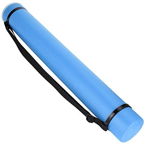 Blueprint Tube, Adjustable Waterproof Documents Storage Tube, for Maps Posters Documents Artworks(Blue)