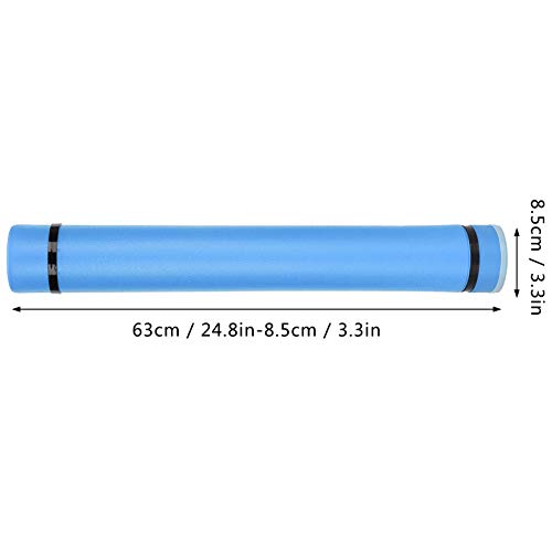 Blueprint Tube, Adjustable Waterproof Documents Storage Tube, for Maps Posters Documents Artworks(Blue)