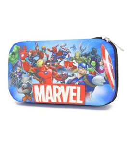 trendy apparel shop avengers molded eva school supplies storage pencil case – royal