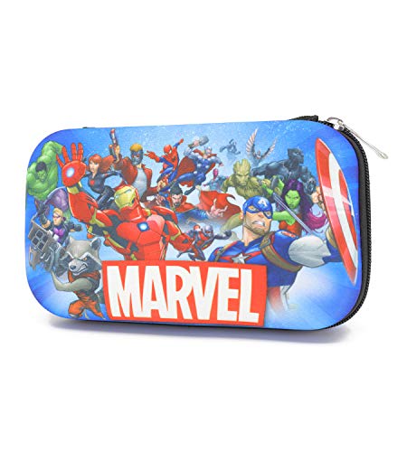 Trendy Apparel Shop Avengers Molded EVA School Supplies Storage Pencil Case - ROYAL