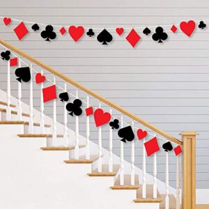 Big Dot of Happiness Las Vegas - Casino Party DIY Decorations - Clothespin Garland Banner - 44 Pieces