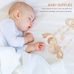 NUOBESTY 4Pcs Newborn Fitness Hanging Toys Infant Fitness Rack Pendants Baby Photo Props