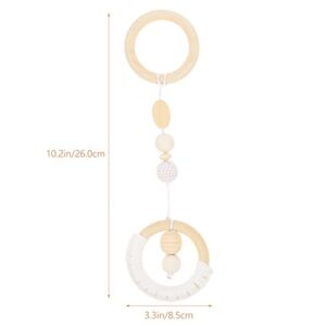 NUOBESTY 4Pcs Newborn Fitness Hanging Toys Infant Fitness Rack Pendants Baby Photo Props