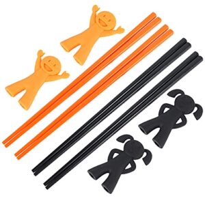 Toddmomy 24 pairs Cute for Practice Children Kids Silicone Kid Assistence Training Chopstick Beginners Tools Cartoon Outdoor Helper Chopsticks Chinese Tableware Helpers Learning Baby