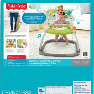 Fisher-Price Woodland Friends SpaceSaver Jumperoo [Amazon Exclusive]