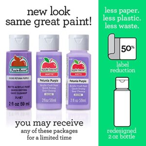 Apple Barrel Acrylic Paint, Light Lavender 2 fl oz Classic Matte Acrylic Paint For Easy To Apply DIY Arts And Crafts, Art Supplies With A Matte Finish