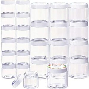 SGHUO 24 Pack Empty Slime Containers