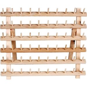 dritz, 1 pc wooden thread rack, smooth wood