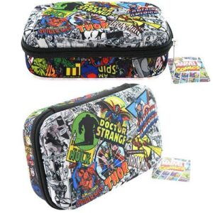 marvel avengers spiderman thor hulk comics molded pencil case