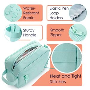 Mr. Pen- Large Capacity Pencil Case, Mint Green, Pencil Pouch, Pencil Bag, Pen Case, Pen Pouch, Pen Bag, Pencil Pouches, Pencil Bags, Green Pencil Case, School Pencil Case, College Pencil Case