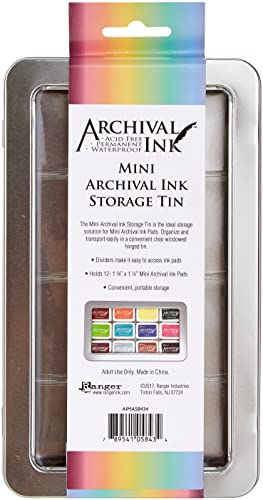 Ranger Archival Mini Ink Storage Tin