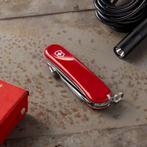 Victorinox Swiss Army Junior 9 Pocket Knife, Red, 85mm