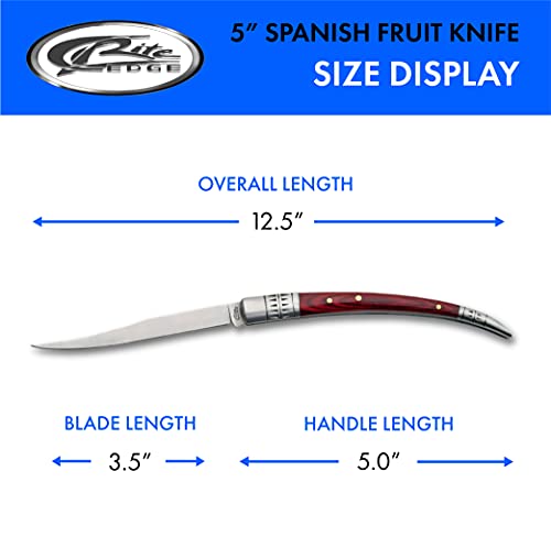 Rite Edge Szco Supplies 5-Inch Spanish Fruit Knife