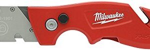 Milwaukee 48-22-1901F Fastback Utility Knife with Wire Stripping Compartment, and Gut Hook (3 Pack of 48-22-1901)