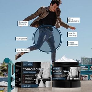 2022 New Released Comfortable Fresh Deodorant Cream for Men, Against Sweat & Chafing, Odor Control, Best Stocking Stuffers for Men (50g)