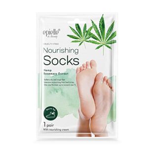 epielle New Moisturizing Socks and Gloves for Hand and Foot Care | Assorted 5 Pairs Socks (Socks 5 Pairs) | Skincare Gifts for Her.. Stocking Stuffer!!